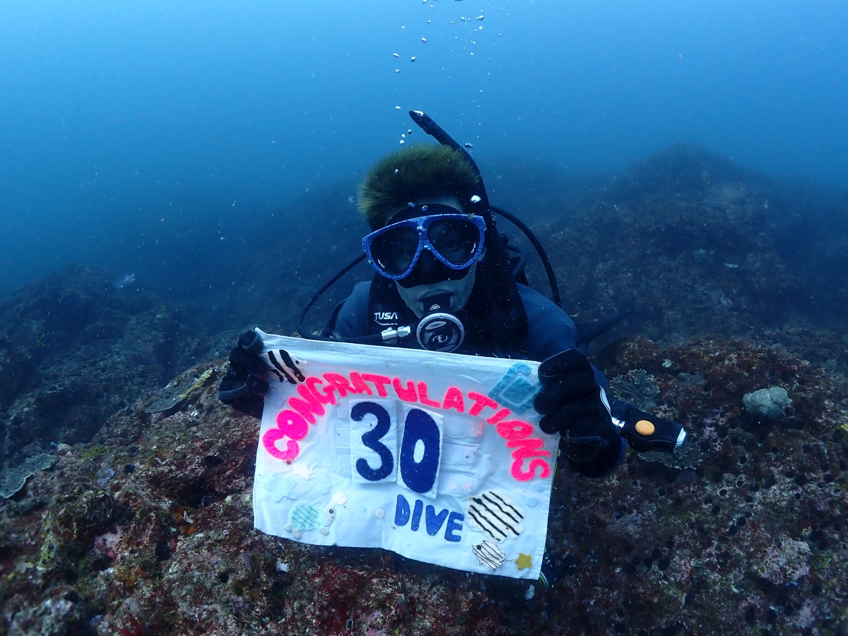 30DIVEおめでとう💕 | ARK Diving Shop 串本店